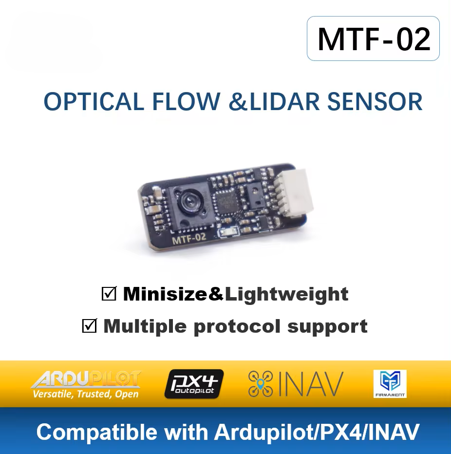 OPTICAL FLOW & LIDAR SENSOR Micoair MTF-02 Compatible with Ardupilot/P ...